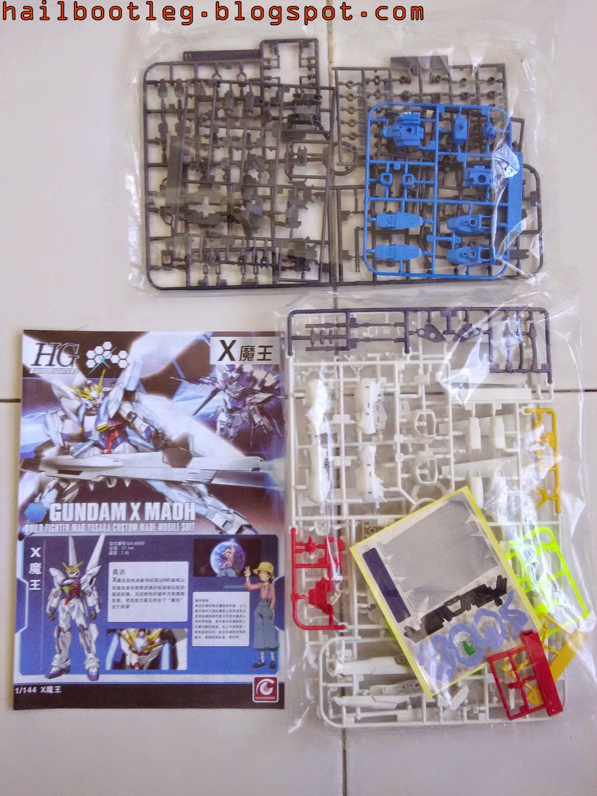 Hail Bootleg: HG 1/144 Gundam X Maoh (Huiyan Model) Review Part 1