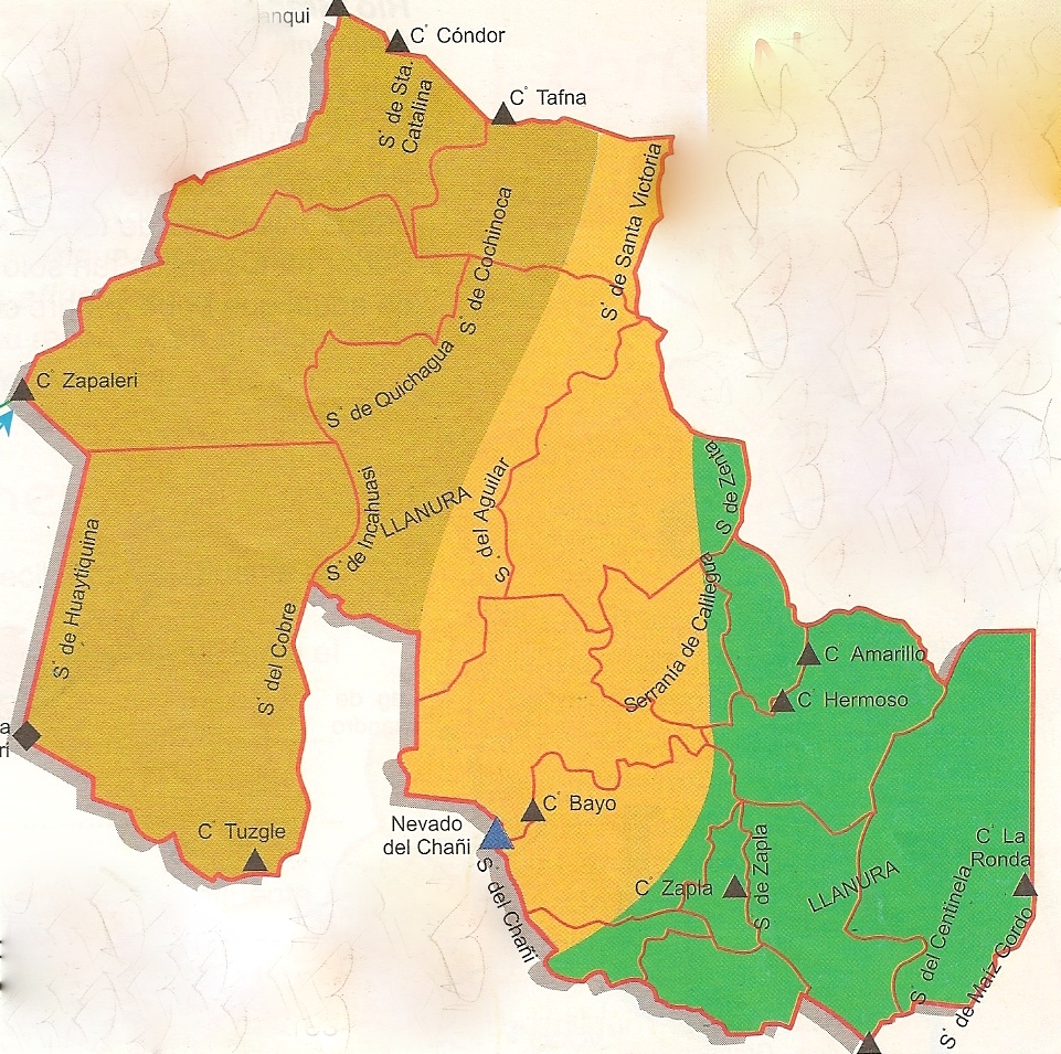 La botita de Jujuy: El relieve de nuestra Tierra.