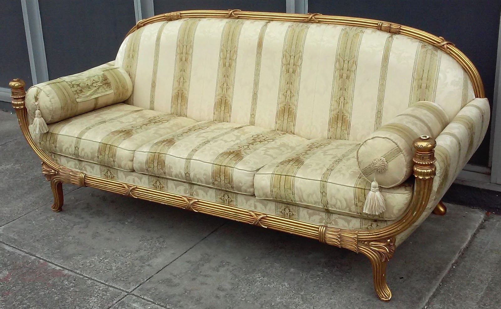UHURU FURNITURE & COLLECTIBLES: SOLD #15172 French Empire Style 80 ...