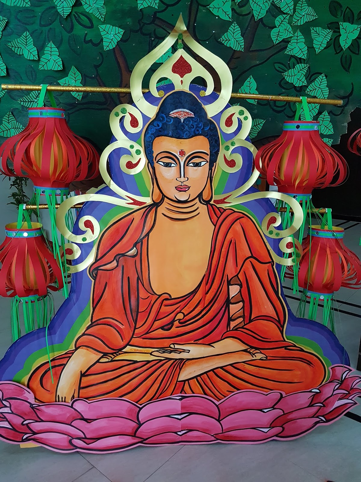 Art ,Craft ideas and bulletin boards for elementary schools: buddha ...