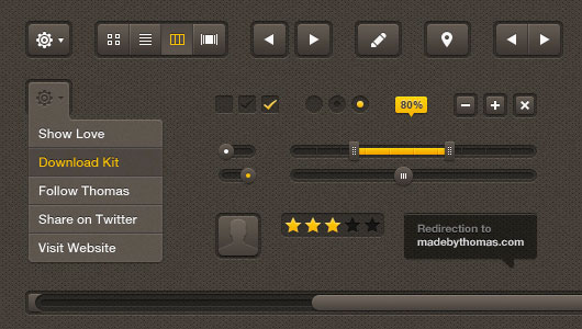 30 Free Download UI Kits - Jayce-o-Yesta