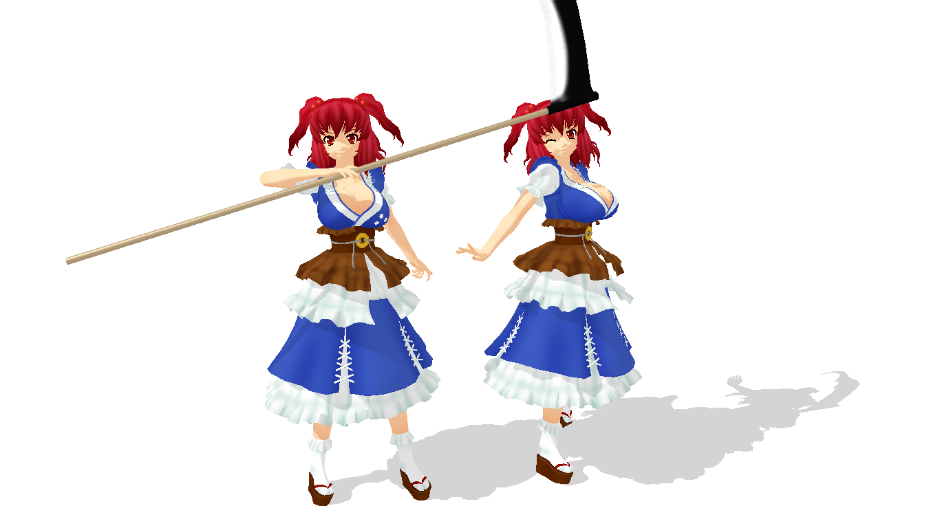 MikuMikuInfo: MMD Newcomer: NAKAO Touhou models