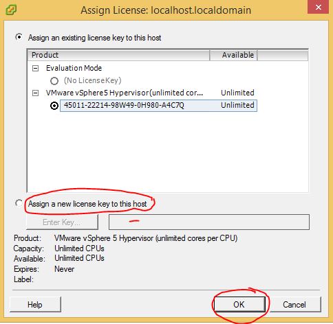 RDTECH BLOG : Assign a License Key to an ESXi Host