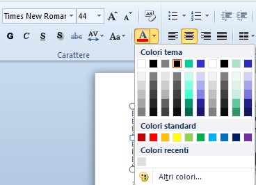 SCHEMA DIAPOSITIVA IN POWERPOINT