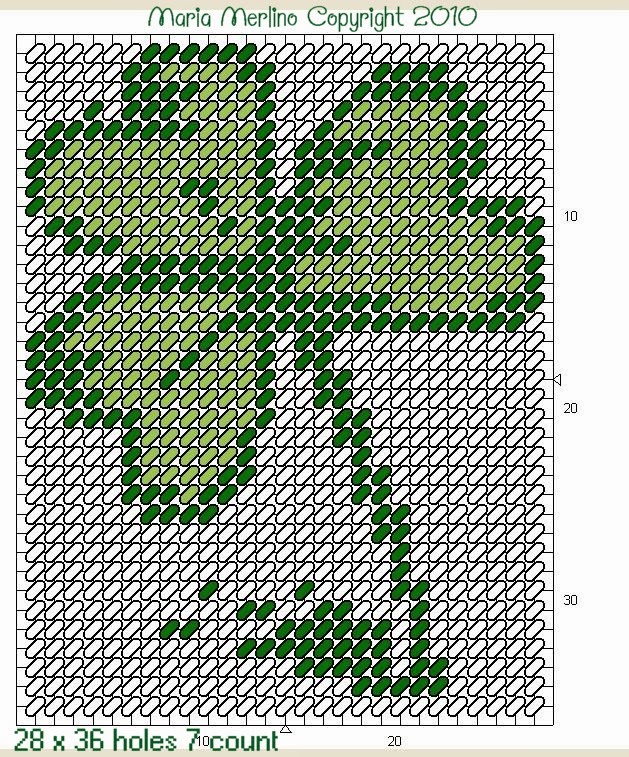 Plastic Canvas by Maria Merlino: Shamrock St. Patrick's Day Irish Free ...