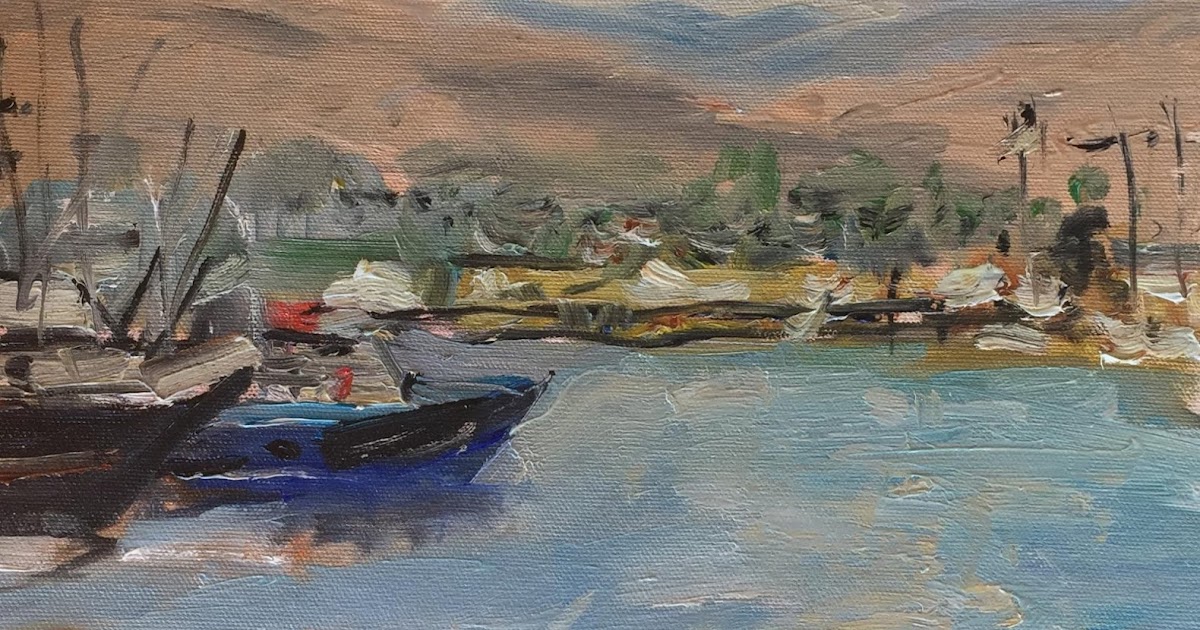 Plein Air Ventura: Harbor Sketch