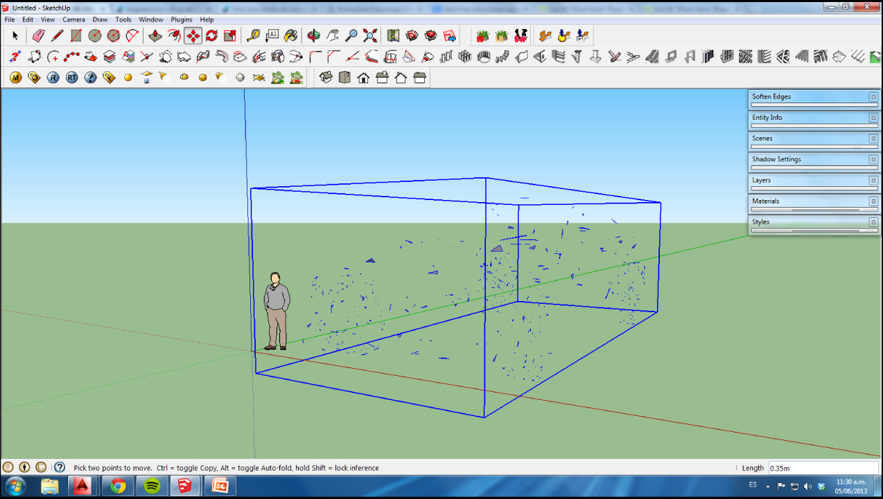 SKETCHUP TEXTURE: TUTORIAL MATERIALS APPLICATION TO SU VRAY PROXY