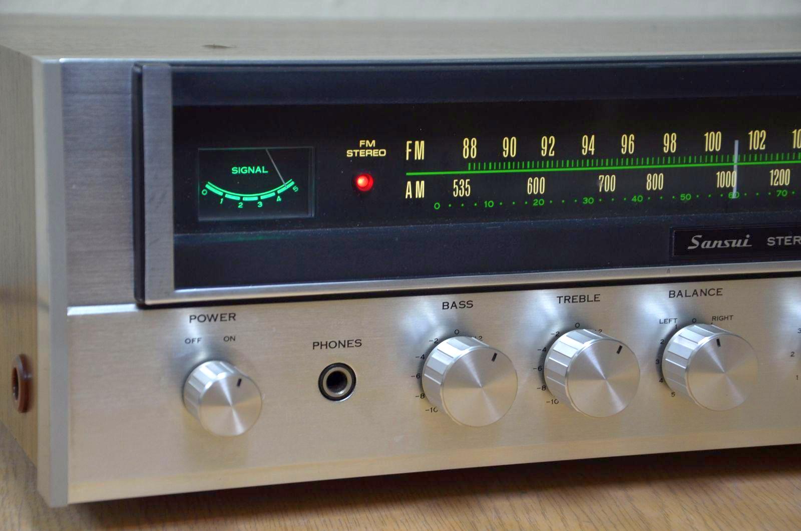 Sansui 221 - Analog Stereo Receiver | AudioBaza