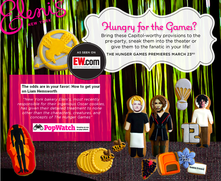 Welcome to District 12: Eleni's Bakery Has Hunger Games Cookies!