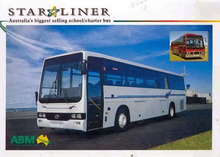 transpress nz: 2000 ABM Starliner bus promo item