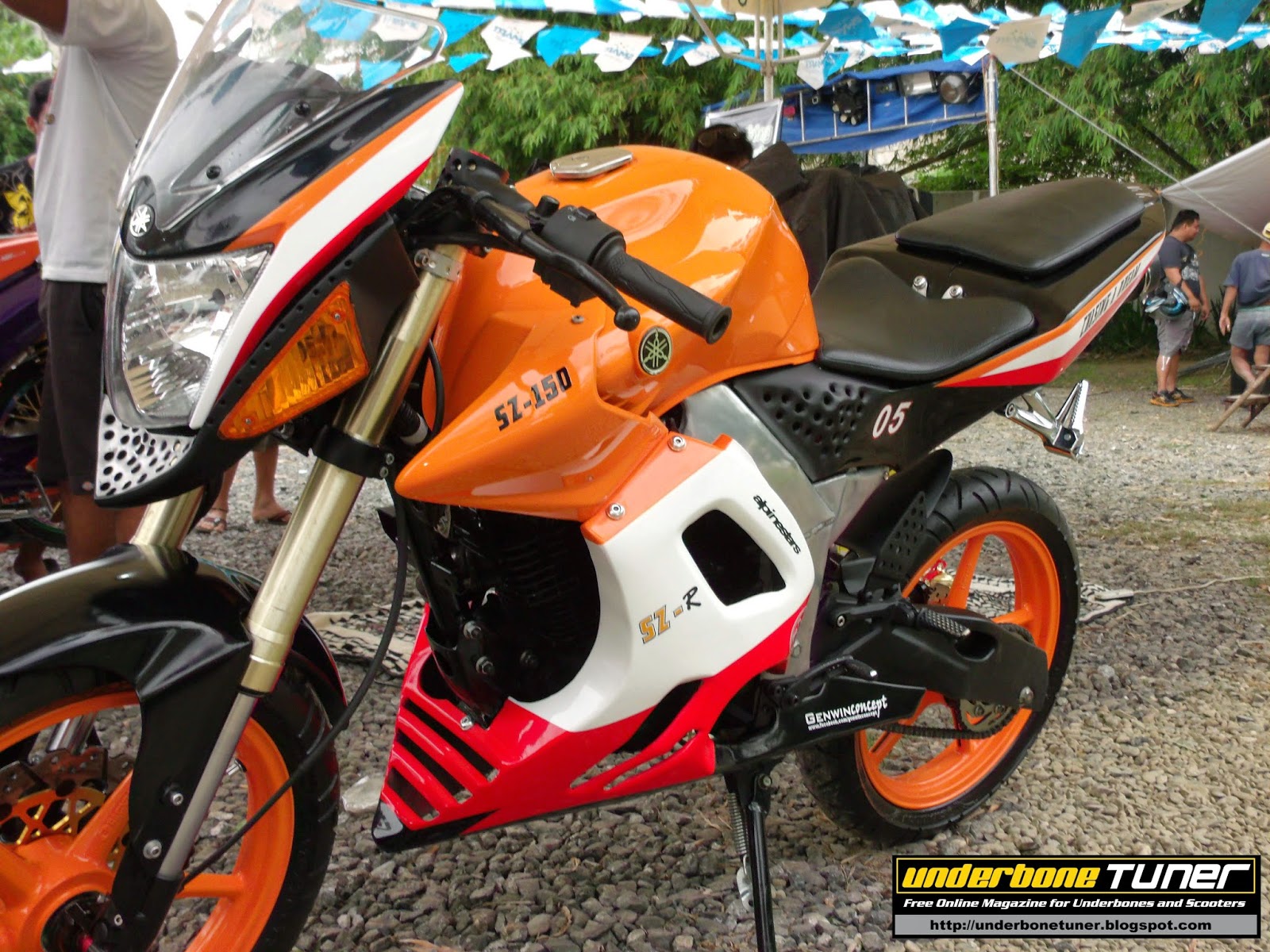 underbone tuner: Modified Yamaha SZ-16 150 by Genwin Concept