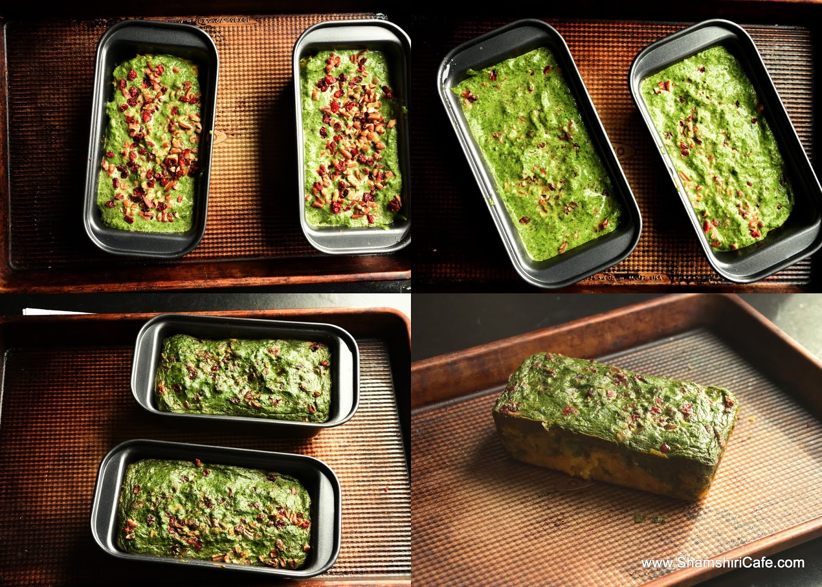 Persian two-layer baked rice and herbal custard (Kuku-Sbazi Tahchin)