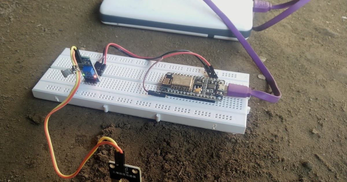 Nodemcu dan sensor kelembapan tanah sebagai wasn monitoring kelambapan ...
