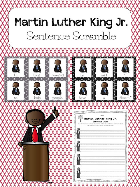 School Is a Happy Place: MLK Day Is On the Way and So Is a FREEBIE
