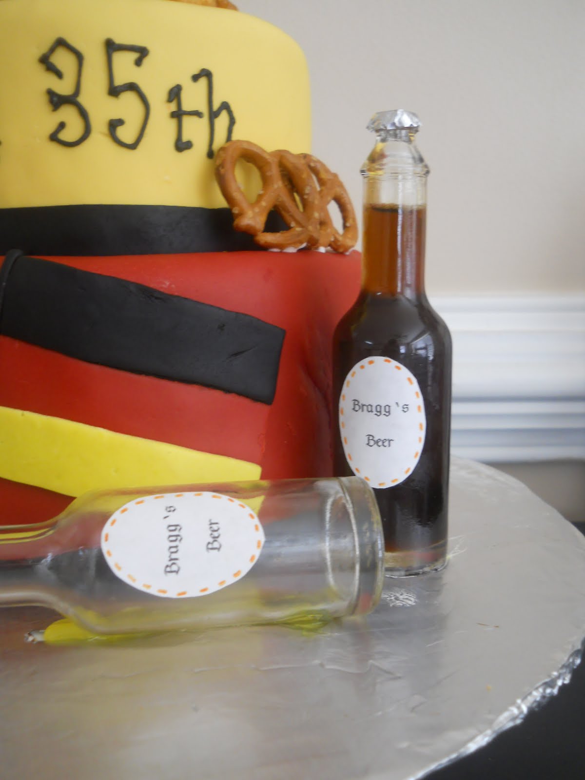 The Happy Caker: German/Beer Themed Cake