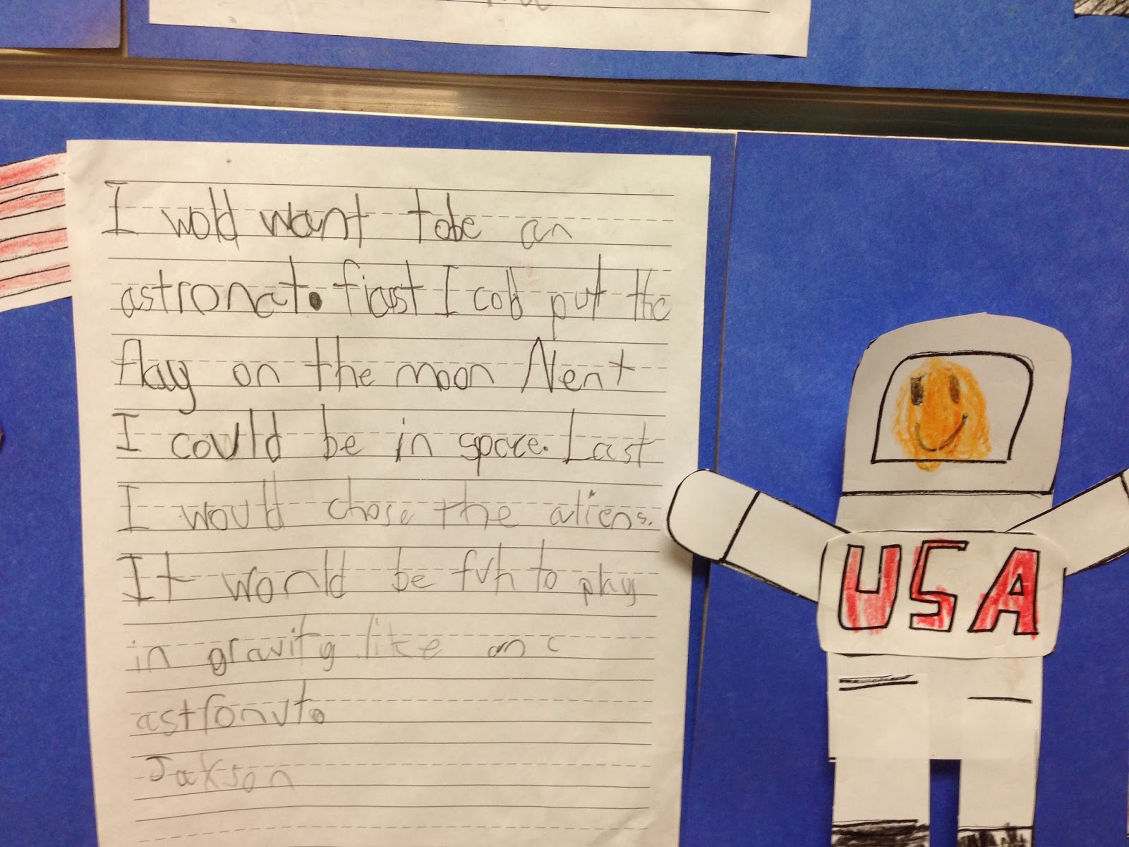 Bishop's Blackboard: An Elementary Education Blog: To Be An Astronaut...