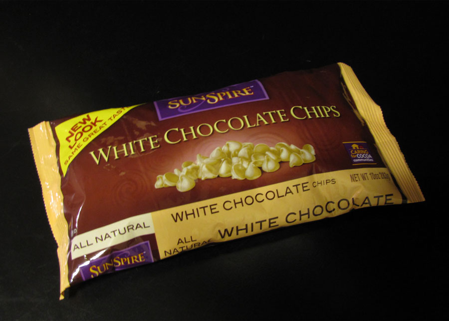 Smells Like Food in Here: SunSpire White Chocolate Chips