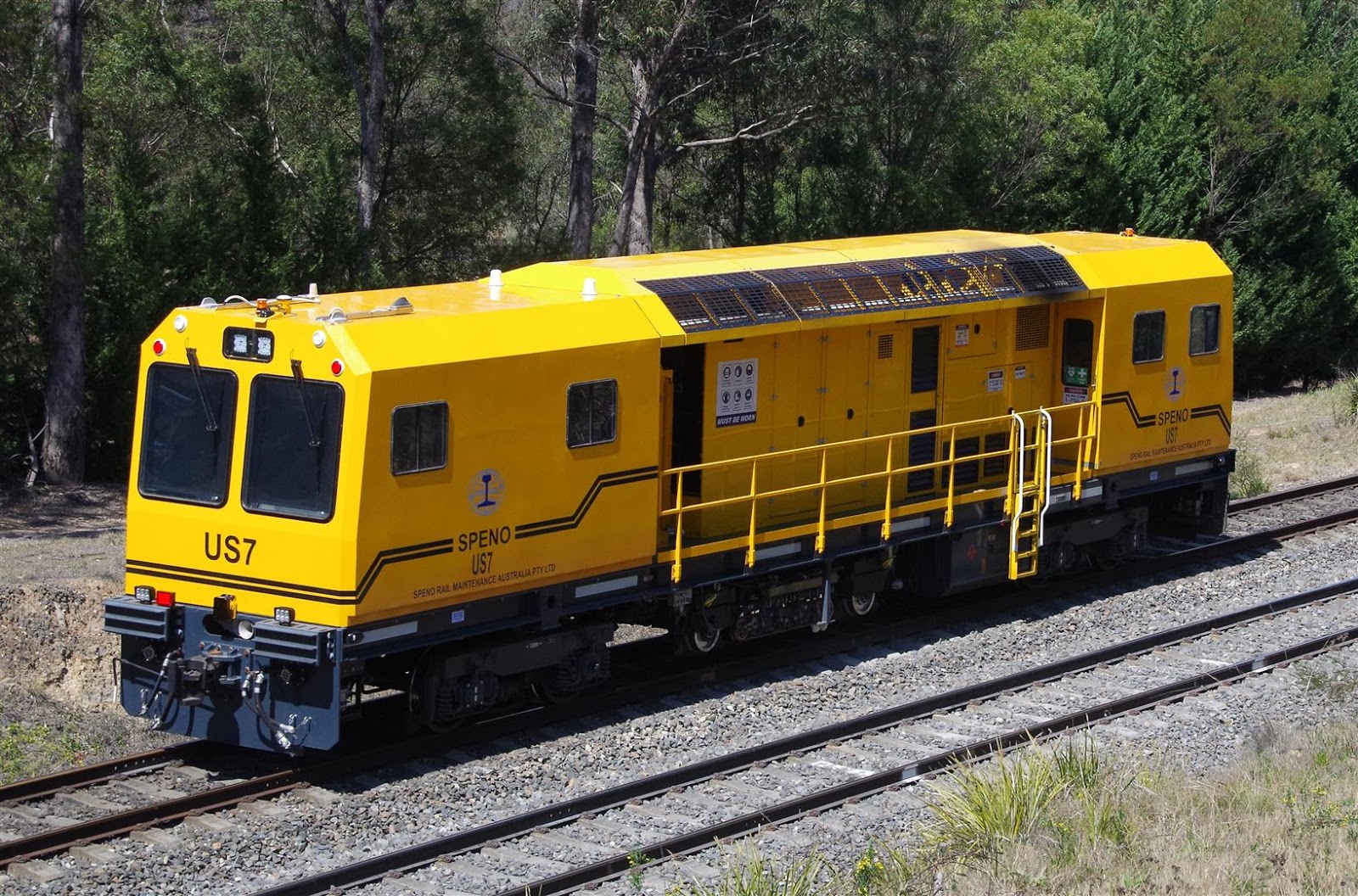Rollingstock News: Speno US7