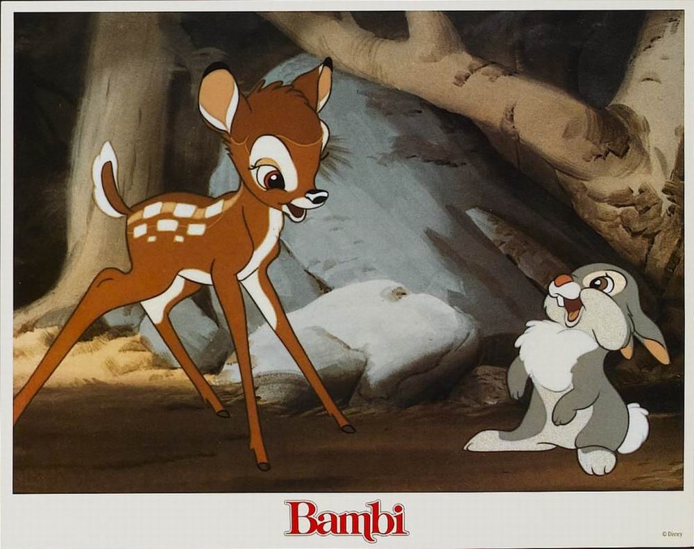 100 Years of Cinema Lobby Cards: Bambi (1942)