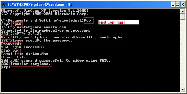 X: How to transfer files to remote server using command prompt in ...