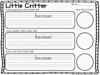 Little Critter Comprehension and Vocabulary Freebies | Little Priorities