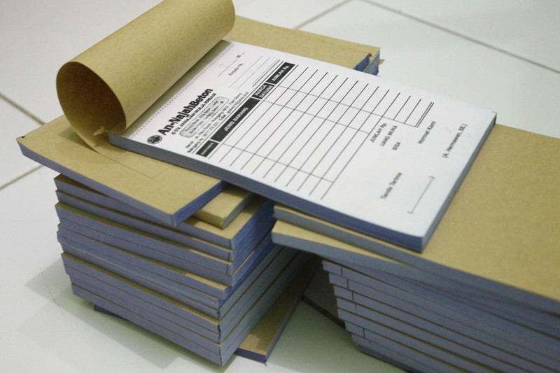 Harga Cetak Nota ¼ Folio 2 Play - Sharing Percetakan & Kalkulasi Cetak