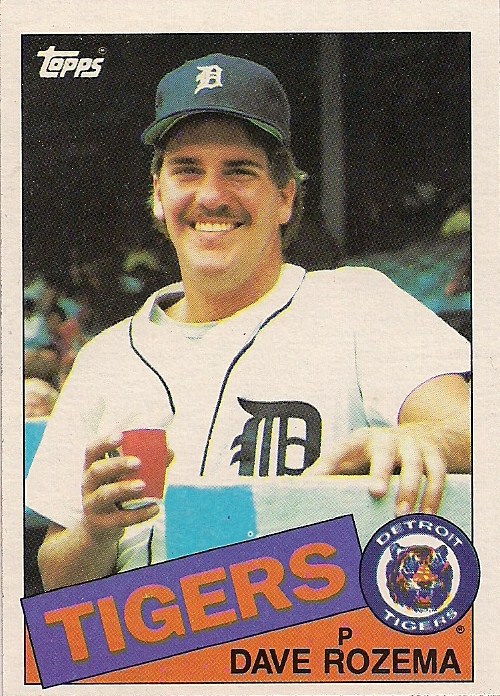 1985 Topps: #47 - Dave Rozema