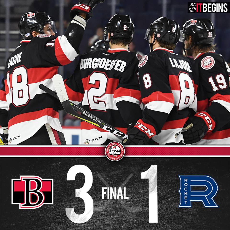 Canada 2.0: Belleville Senators, esordio vincente nella preseason AHL