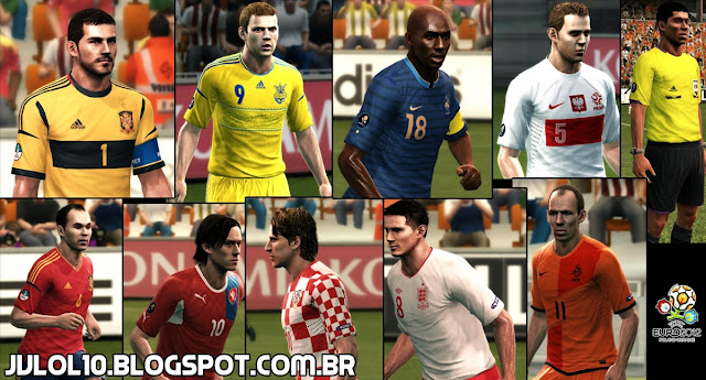 PES-2012-GDB-completa-da-Uefa-Euro-2012 By Tottimas ~ PES Uniformes