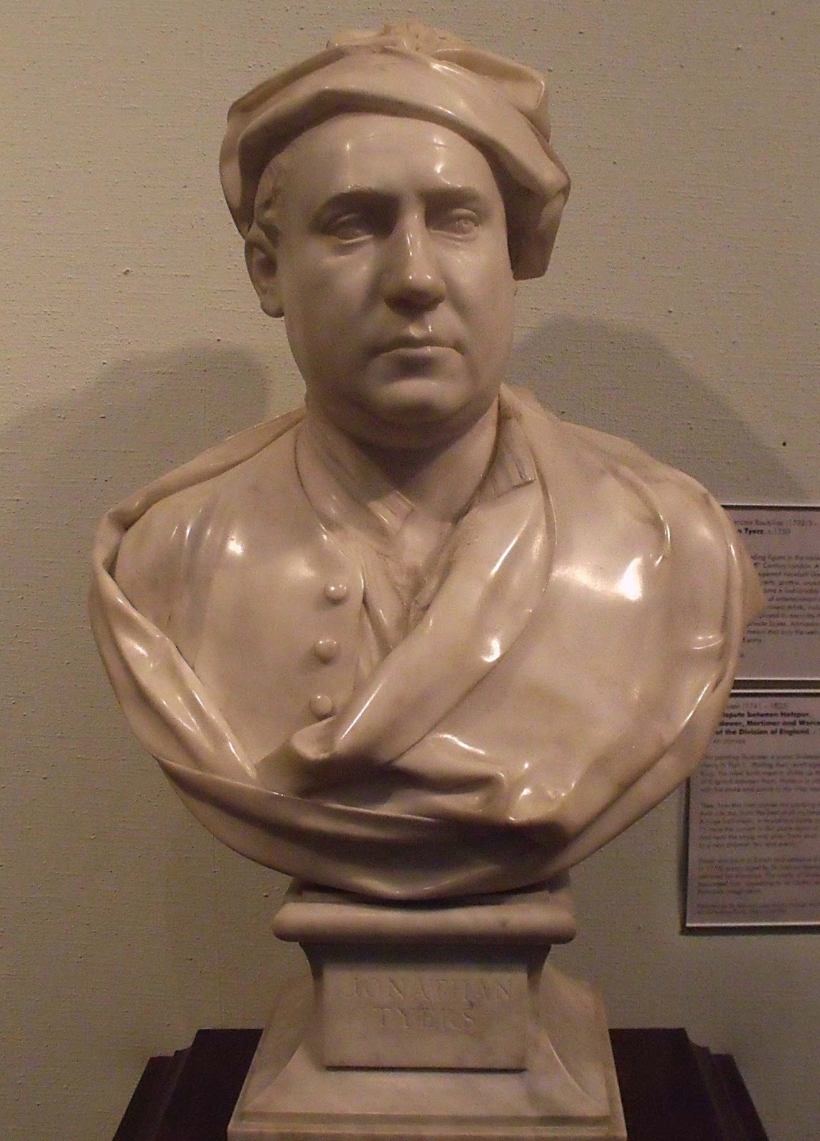 Bath, Art and Architecture: Jonathan Tyers and his bust by Roubiliac.