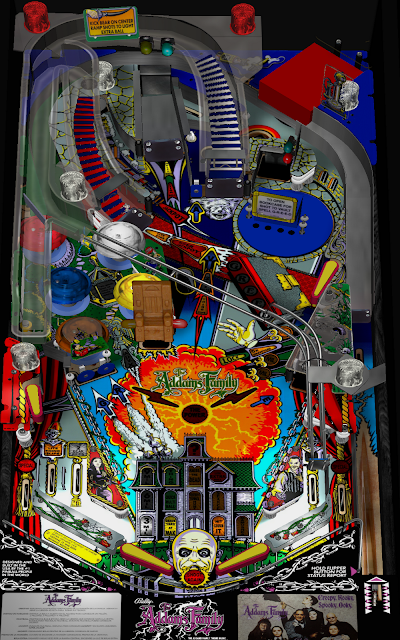 Virtual Pinball: The Addams Family