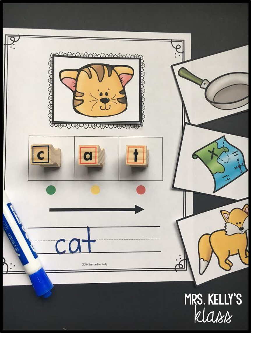 Mrs. Kelly's Klass: CVC Fun and freebies!