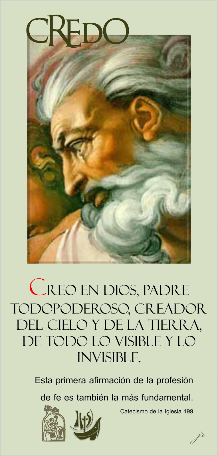 TARJETAS Y ORACIONES CATOLICAS: AÑO DE LA FE. CREDO 12 TARJETAS