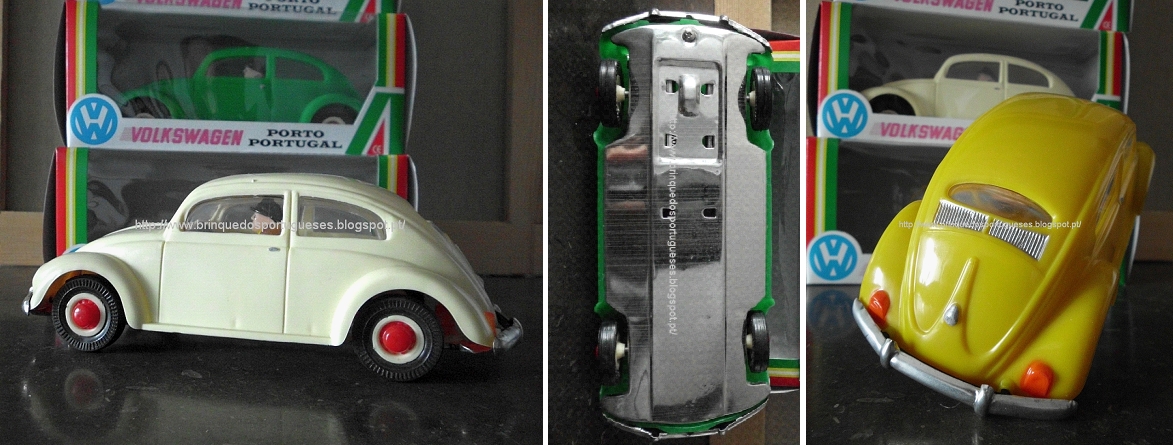 Brinquedos Portugueses Pepe/Jato: VW Beetle/Carocha/Fusca