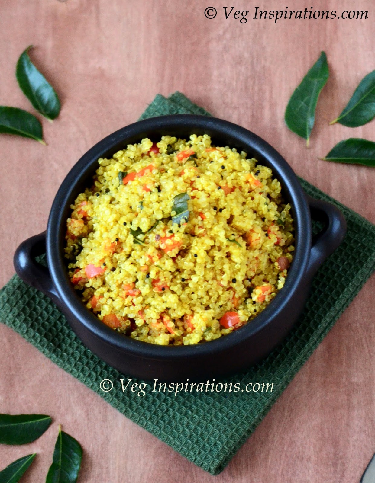 Lemon vegetable quinoa | Veg Inspirations