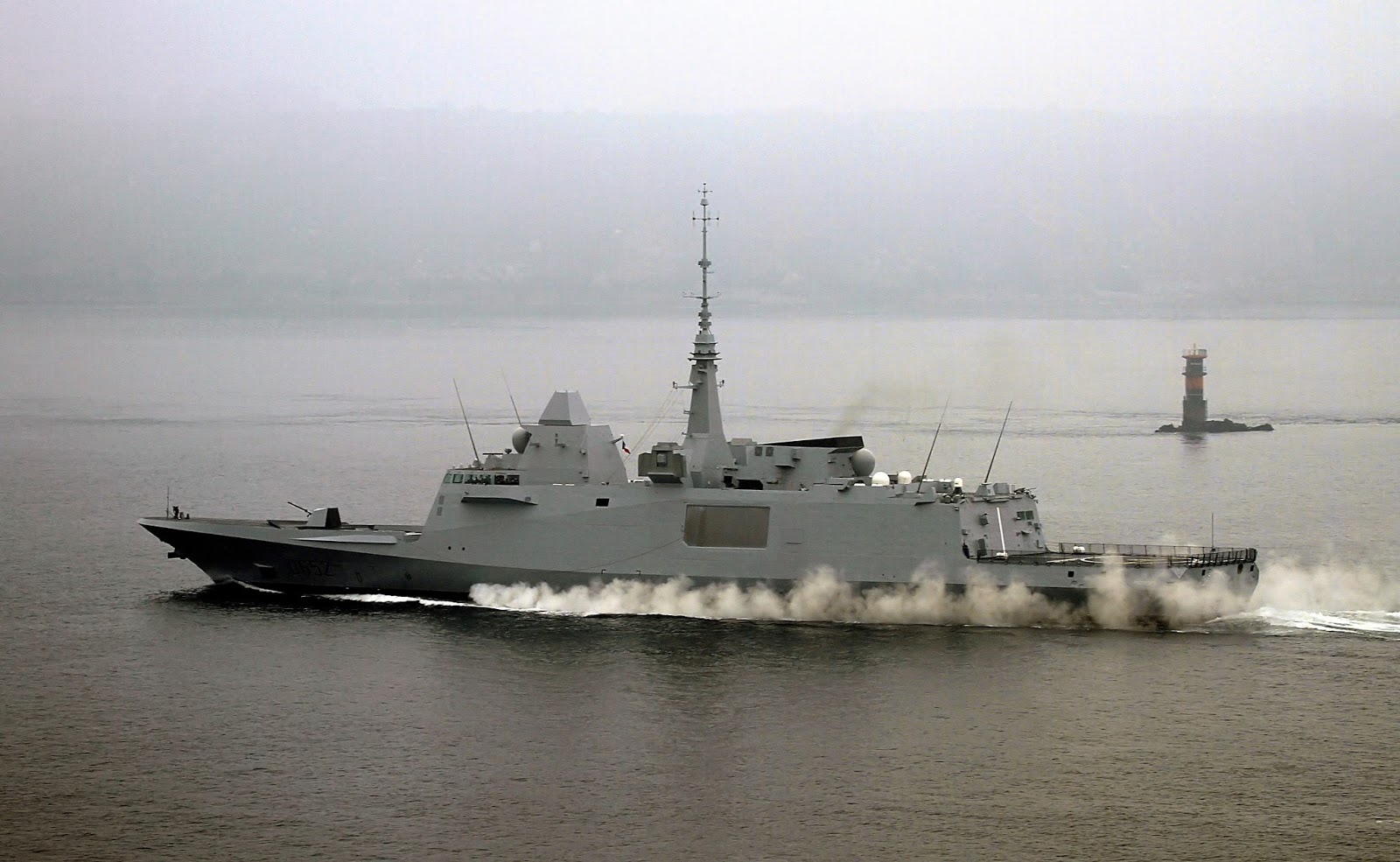 La Marcophilie navale: FREMM PROVENCE de Lorient à Brest