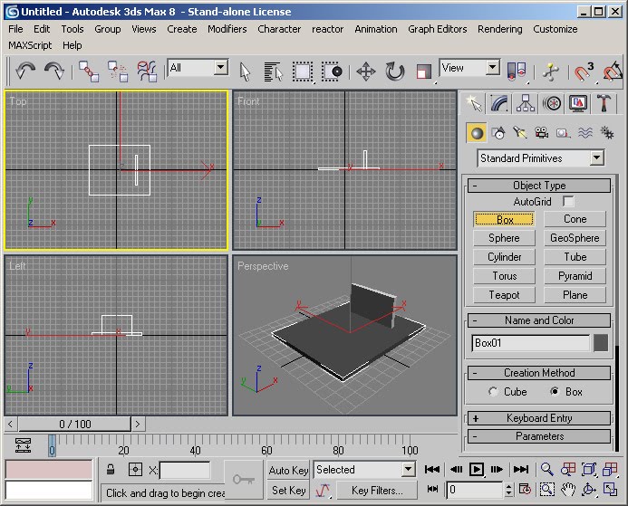 rv-11: Introduccion a 3D-Studio