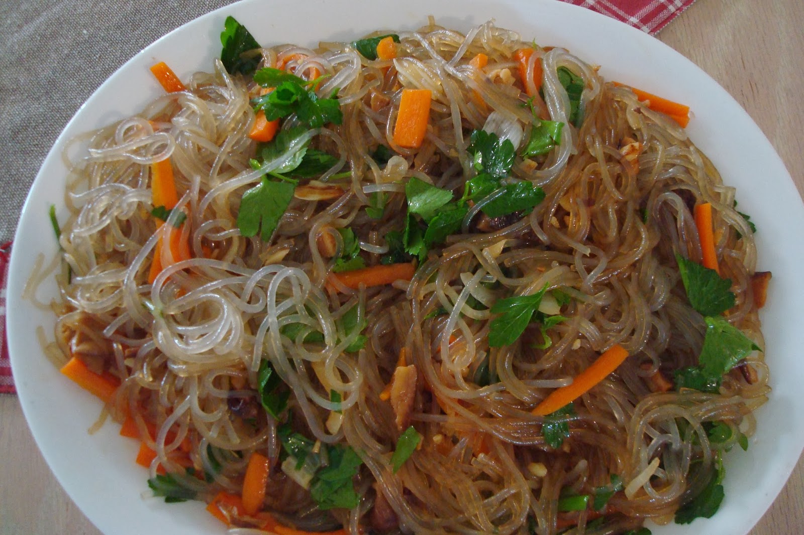 Schnitzel and the Trout: Japchae (Chap Chae) once again Korean