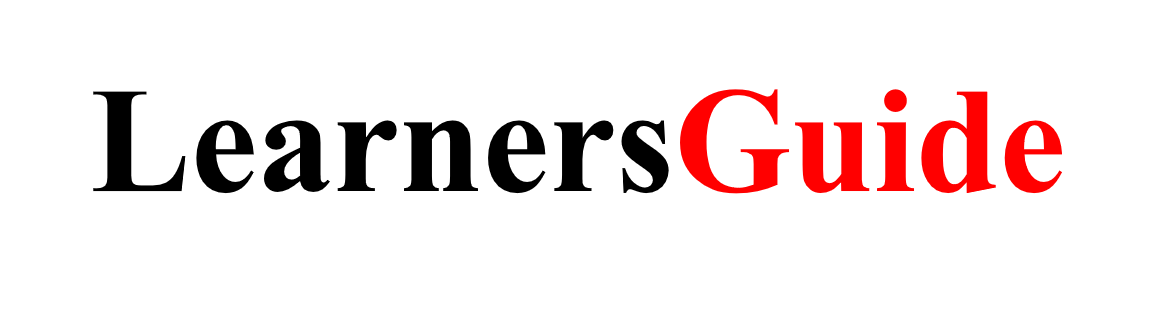 Learners Guide