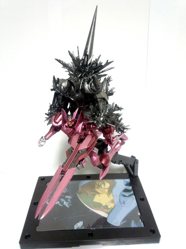 GUNDAM GUY: HG 1/144 Brave Commander Test Type + ELS GN-X - Custom Build