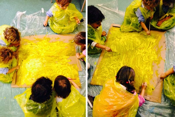 artesiparte story... : la magia del COLORE GIALLO...scuola materna