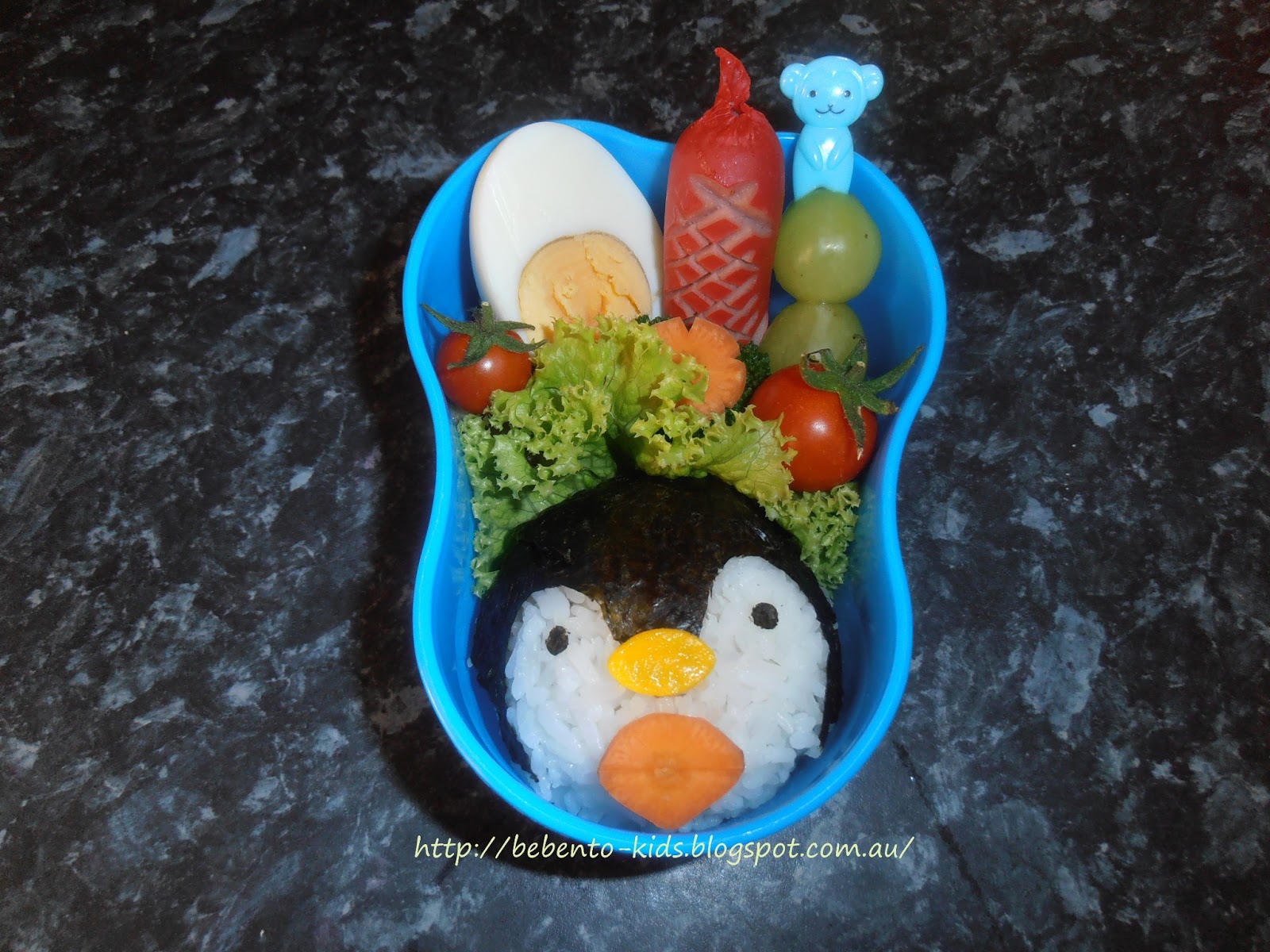 Bebento - Kids: Penguin Onigiri