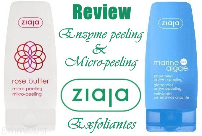 Emmaaist: ZIAJA exfoliantes | Review: Enzyme Peeling y Micro-peeling