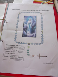 Australian Catholic Families: Creating a Rosary Notebook