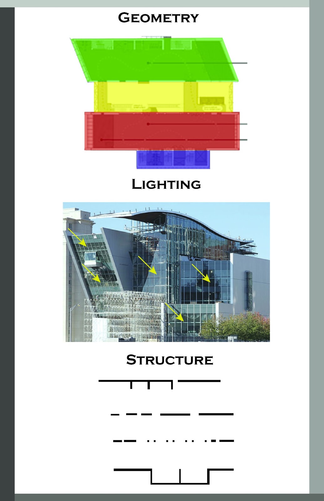 Wu ARCH3610 Sp2013: Geometry, Lighting, and Structure