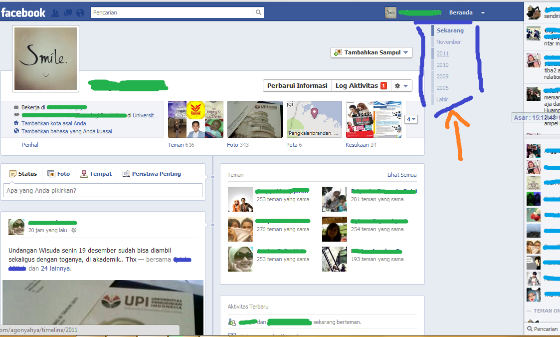 Interface Baru di Facebook Timeline "Mencoba Fitu-Fitur Baru dan ...