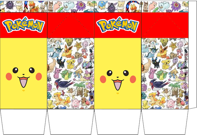 Pokémon: Free Printable Milk Boxes. - Oh My Fiesta! for Geeks