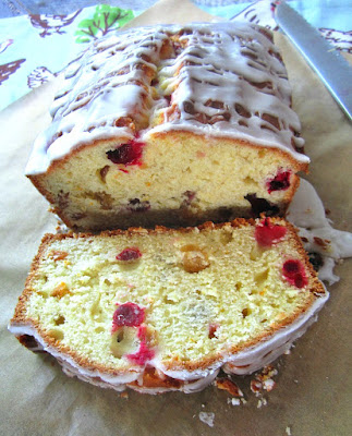 Cranberry Orange Raisin Loaf