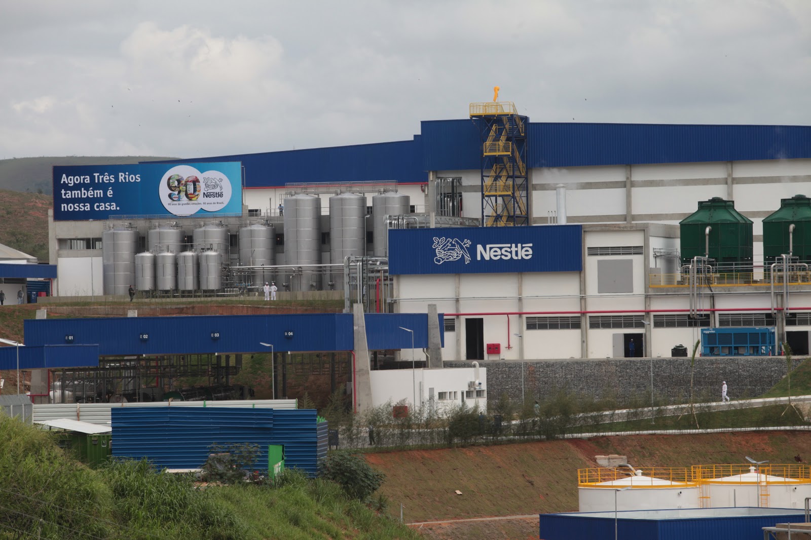 Ligado no Rio.: Nestlé inaugura fábrica de produtos lácteos em Três Rios.