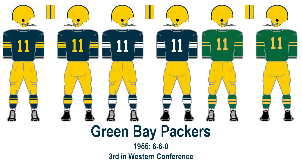 Bill's Update Blog: 1955 Green Bay Packers